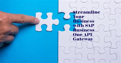 sap business one api gateway