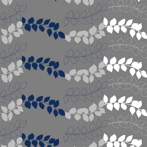 Premium Photo A Gray Background With Leaves And Branches