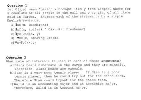 Solved Hi I Need Help For Discrete Math Math 231