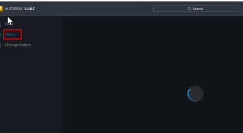 Vault Thin Client Slow In Items Panel And Shows Blue Spinning Circle