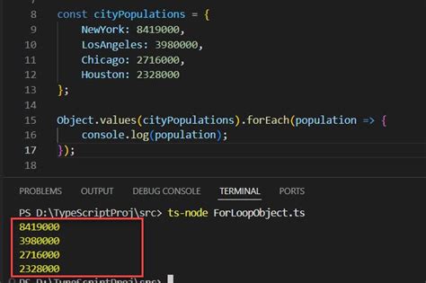 Loop Through Objects In Typescript