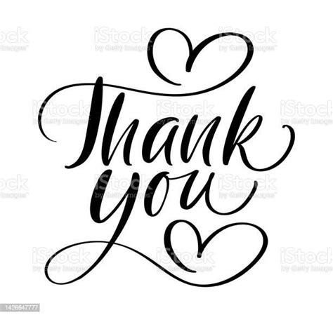 손으로 그린 빈티지 벡터 텍스트 감사합니다 그리고 마음 서예 레터링 사랑 가을 낭만적 인 발렌타인 데이 결혼식 추수 감사절 인사말 카드 흰색에 고립 됨 감사합니다에 대한