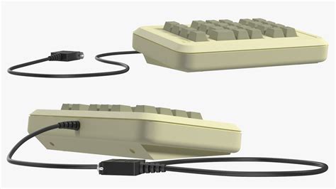 Vintage Numeric Keypad Peripheral Apple 3d Model Turbosquid 2199169