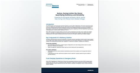 Before During And After The Storm Quantifying Resiliency And