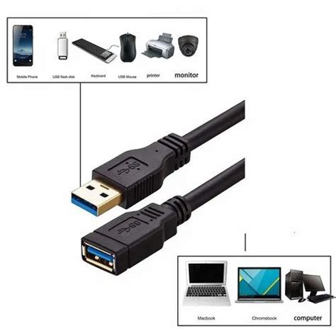 Jihaan USB Extender USB 3 0 Extension Cable Male To Female USB Cable High Speed Data Transfer 5