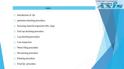 Qc Visit Ppt Abhishek Dwivedi Pptx