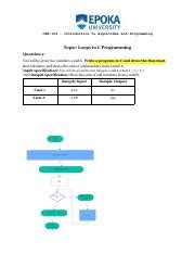 C Programming Loops Flowcharts And Problem Solving Course Hero