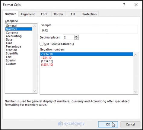 Excel Custom Number Format Thousands Separator
