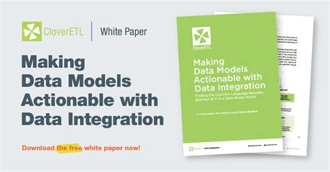 Data Modeling And Data Integration White Paper