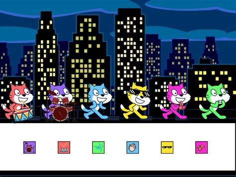 不按教程编程系列《节奏盒子》 李连睿 侯老师编程网站codinghoucn Scratch编程教程与创作社区