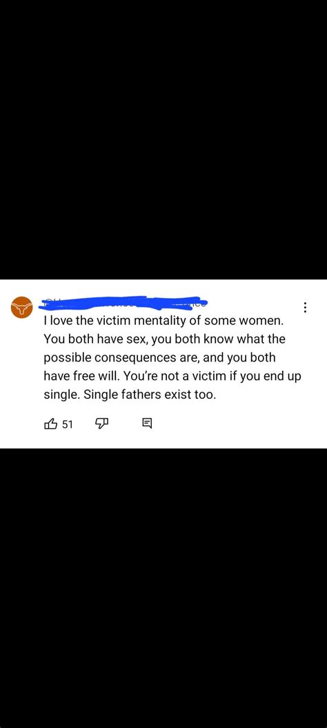 The Post Doesnt Even Attack Men But Yet It Triggers Some Youtube People Rnothowgirlswork