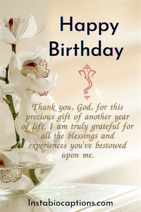 Thank You God Birthday Quotes