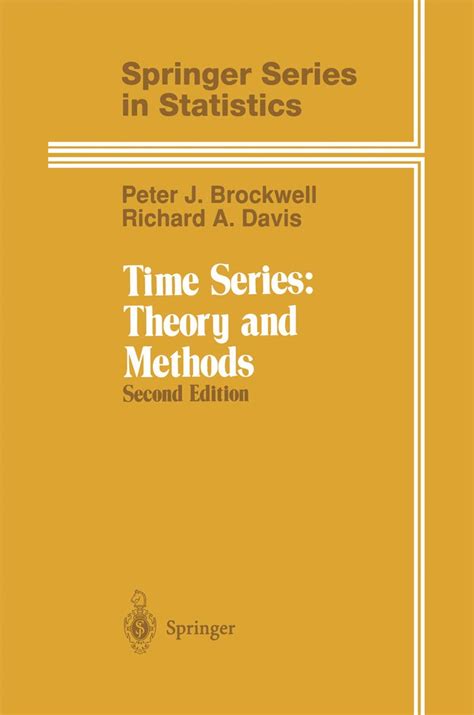Time Series Theory And Methods Time Series Theory And Methods Springer Series In