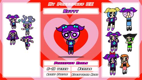 Ppg Oc Sheet Betty By Superkeegan9100 On Deviantart