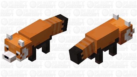 Red Panda [java Only] Minecraft Mob Skin