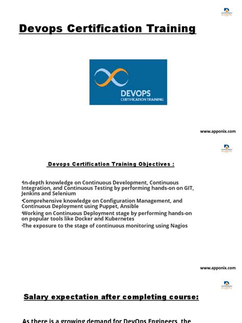 11 August Ppt Devops Certification Training Pdf Career And Growth Computers