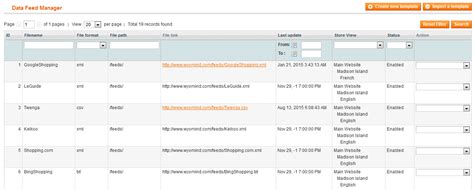Data Feed Magento Extension Data Feed Magento Extension