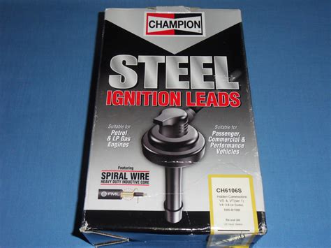 Champion Ignition Leads Holden Commodore Ecotec V6 Ch6106s