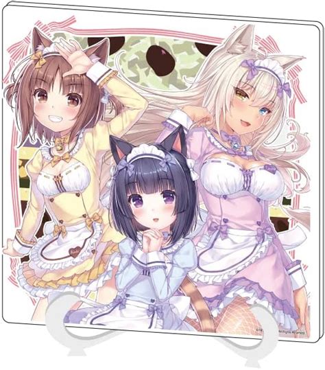 Amazon Com A Nekopara Rainfall Azuki Coconut Official Illustration Acrylic Art Board