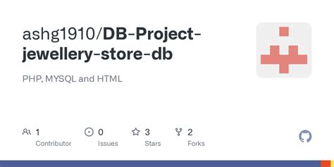 Github Ashg1910 Db Project Jewellery Store Db Php Mysql And Html