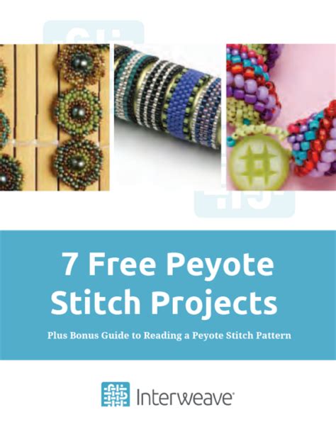 7 Free Peyote Stitch Beading Patterns Beading Free Beading Patterns