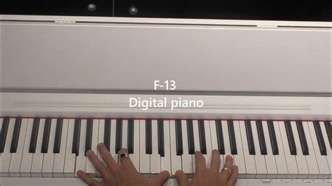 דראמר סרטון הדגמה והצגה לפסנתר החשמלי F13 Digital Piano מבית Pearl
