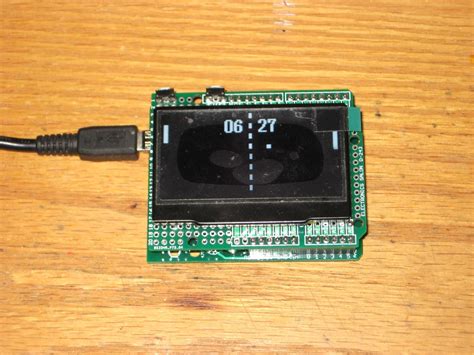 Wise Time With Arduino Arduino OLED Display Shield