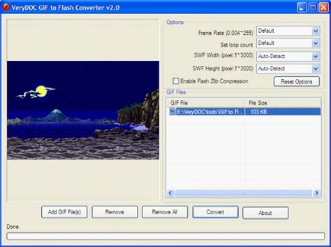 GIF To Flash Tool Convert GIF To Flash GIF To SWF