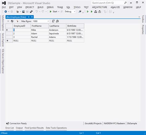 sql server data tools ssdt