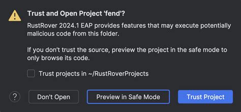 Quick Start Guide Rustrover Documentation