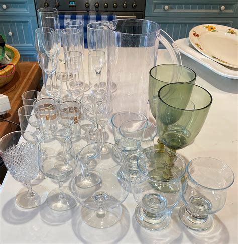 Lot A Collection Of Glassware And Faux Glassware