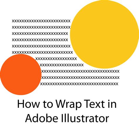 How To Wrap Text In Adobe Illustrator Steps With Pictures