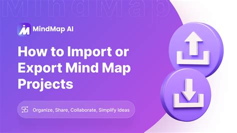How To Import Or Export Mind Map Projects