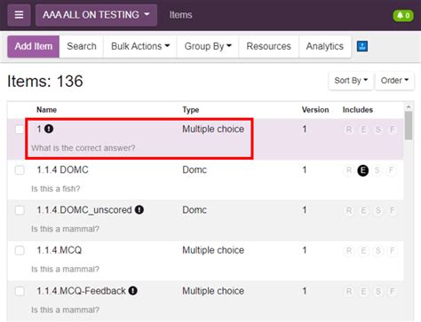 How To Add Widgets To Individual Items Caveon Test Security