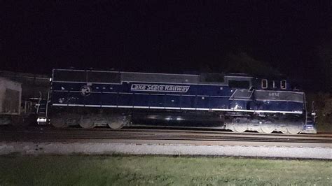 Lsrc 6434 Late Preparation For Southbound Departure Saginaw Yard Youtube