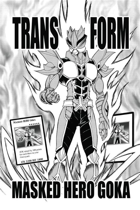 Masked Hero Goka Manga Yu Gi Oh Wiki Fandom