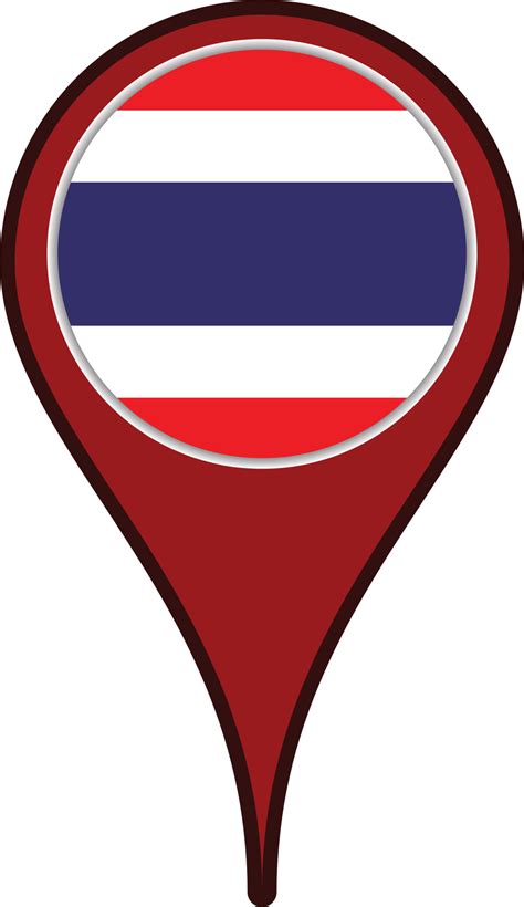 Thailand Pin Symbol 13836263 Png