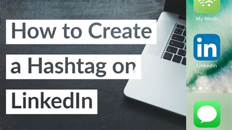 How To Create A Hashtag On LinkedIn YouTube