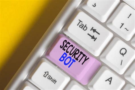 Handwriting Text Writing Security Bot Concept Meaning Software That