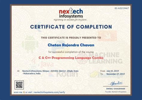 Chetan Chavan On Linkedin C Cpp Nextechinfosystem