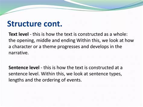 Formstructure And Language Pptx