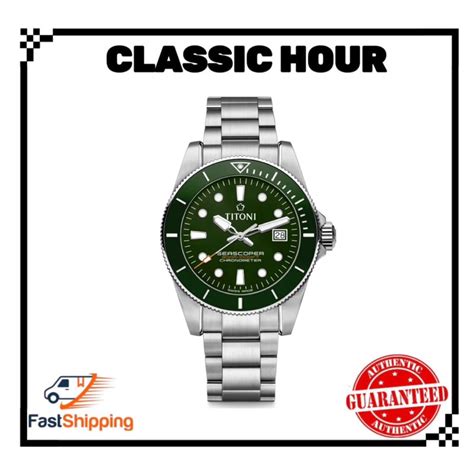 Titoni Seascoper 300 T 83300 S Gn 703 Shopee Malaysia