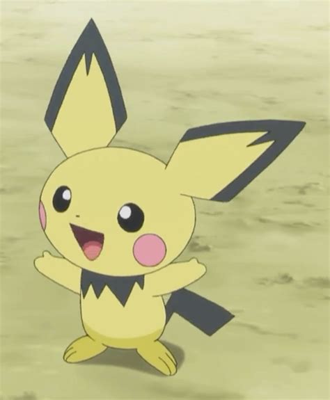 Pichu Screenshot Pichu Pokemon Cute Pikachu Looking Down Pichu Pikachu