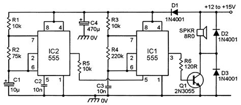 555 Signal Generator Schematic Circuit Diagram