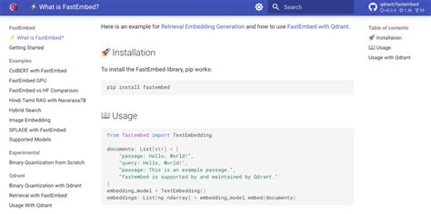 Star 13k！比 Pytorch 更快的嵌入python库：fastembed 知乎