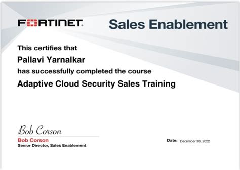 pallavi yarnalkar on linkedin cloudsecurity fortinet