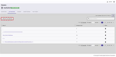 Management Gui Reference For Griddb Cloud