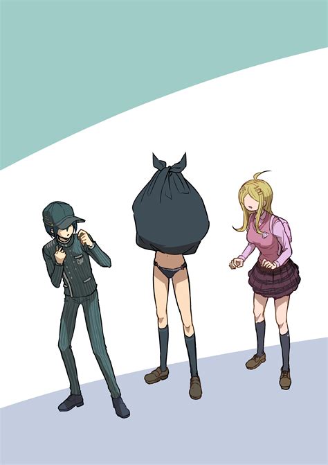 Saihara Shuichi Akamatsu Kaede And Shirogane Tsumugi Danganronpa And