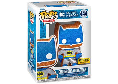 Funko Pop Heroes Dc Super Heroes Gingerbread Batman Diamond Collection
