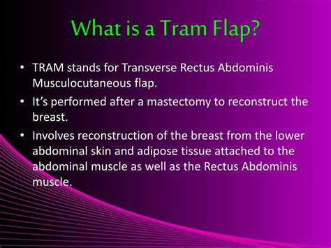 Tram Flap Vs Free Flap At Shirley Pierson Blog